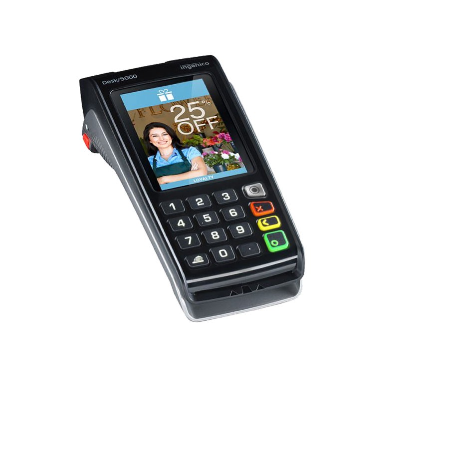 TPE fixe Ingenico Tetra Desk 5000 3G GPRS et IP/ADSL